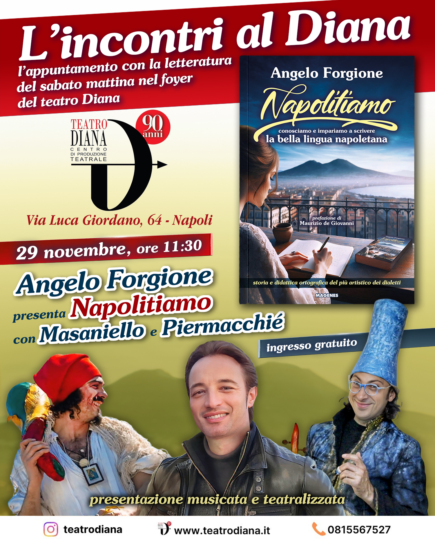 “Napolitiamo” al Teatro Diana | il Blog di ANGELO FORGIONE